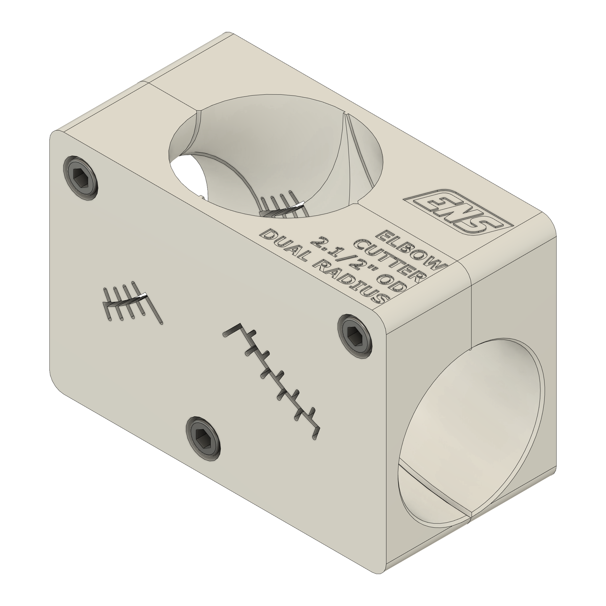 DOUBLE RADIUS ELBOW CUTTER – ENS Performance