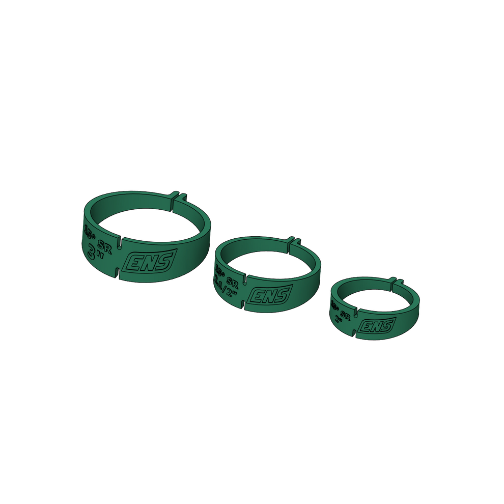 Pie Cut Ring 15° Long Radius – ENS Performance